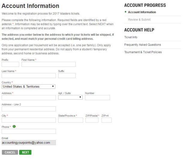 The Masters - How to Score Lottery Tickets to Augusta - AcCounting Your ...