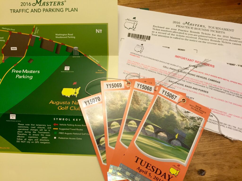 The 2018 Masters Tournament Tickets - Enter the Masters Ticket Lottery ...