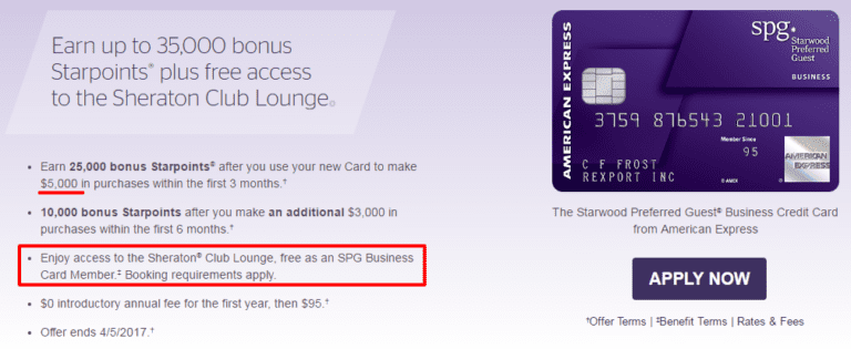 LAST CHANCE - 35k Bonus on the SPG American Express Cards! - AcCounting ...