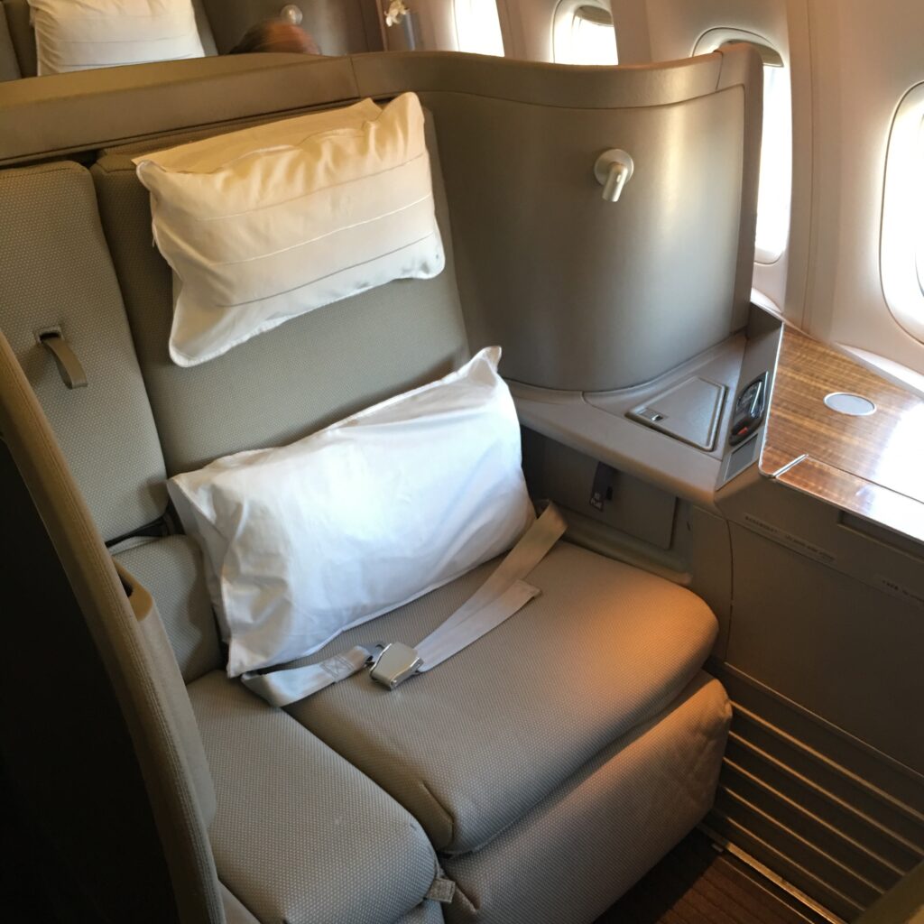 Flight Review: Cathay Pacific First Class 777-300ER JFK-HKG ...