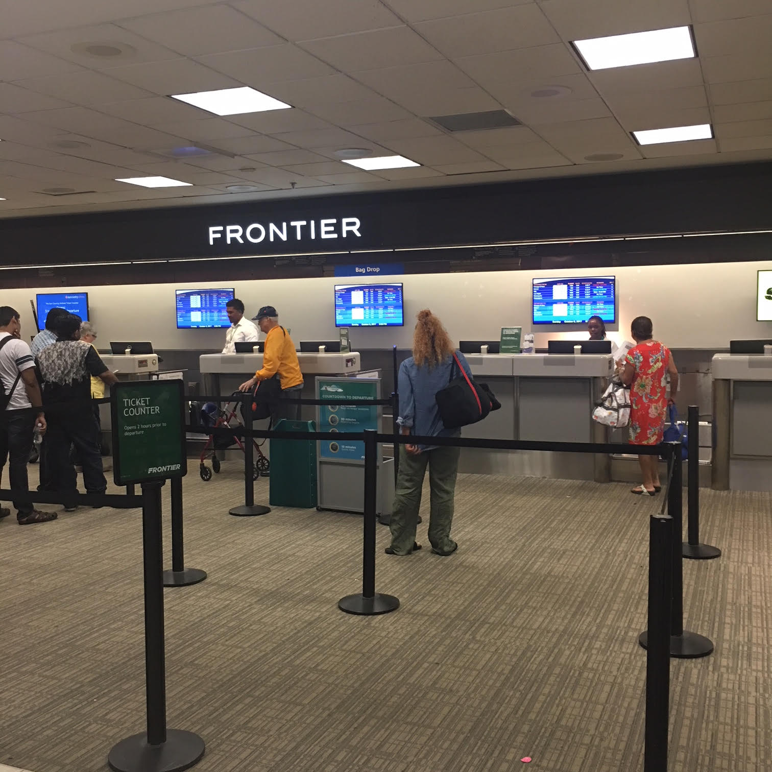 Confirmed - Save Money By Buying Frontier Tickets At The Airport ...